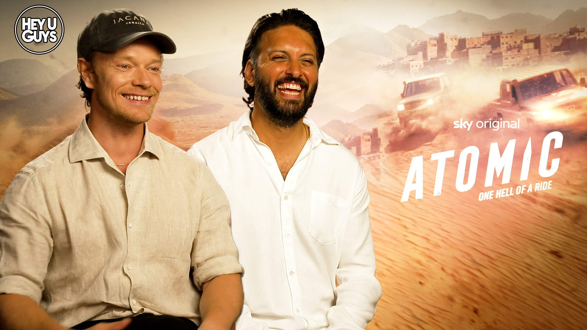 Alfie Allen & Shazad Latif on their unexpected bromance on the set of Sky's brillant new drama ...