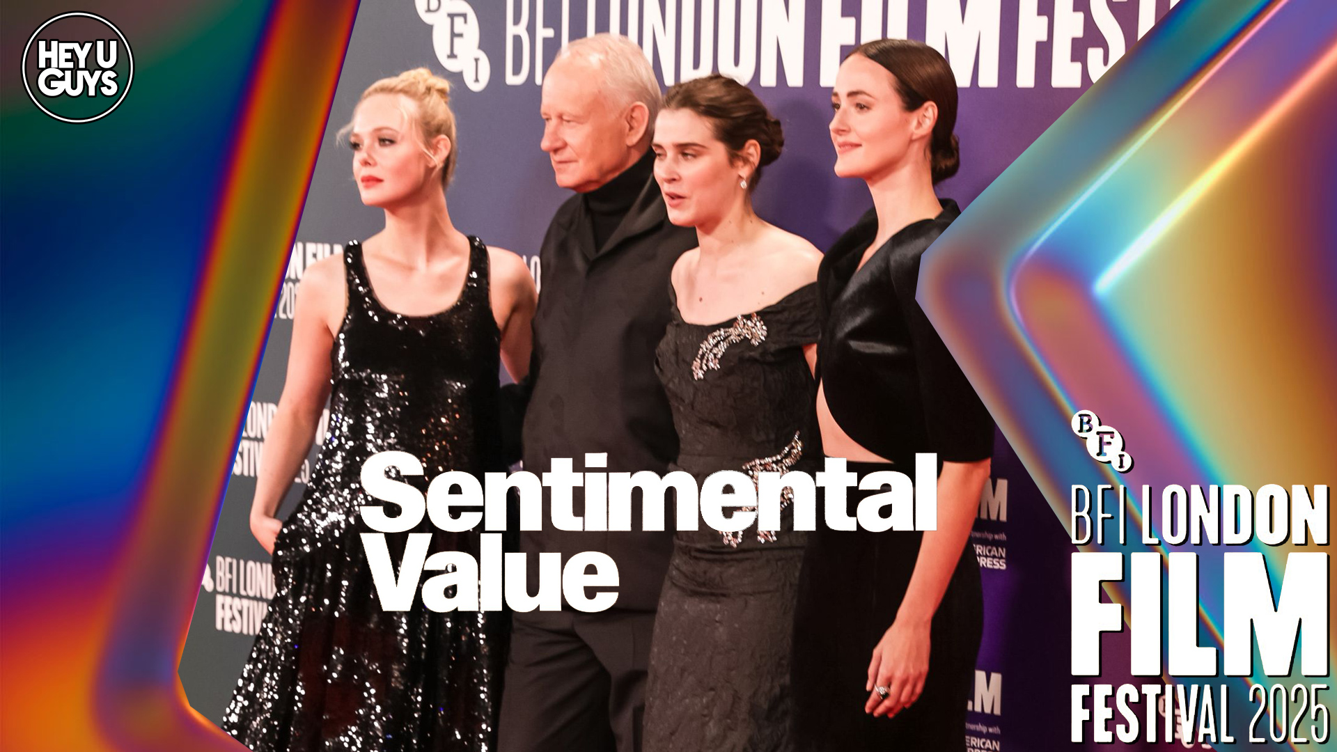 Sentimental Value LFF Premiere Interviews: Elle Fanning, Stellan ...