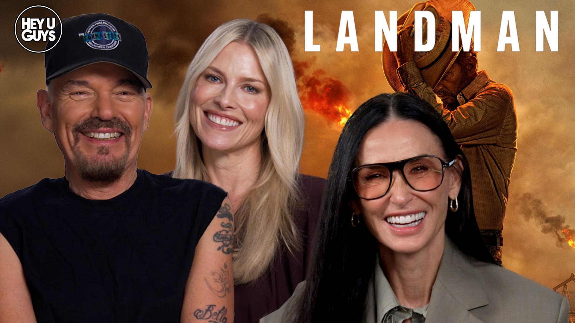 Landman Season 2 Cast Interviews: Demi Moore, Billy Bob Thornton & Ali ...