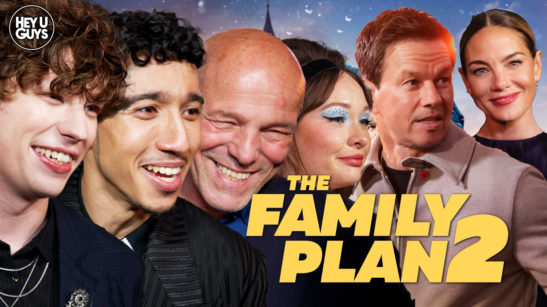 The Family Plan 2 Premiere Interviews: Mark Wahlberg, Michelle Monaghan ...