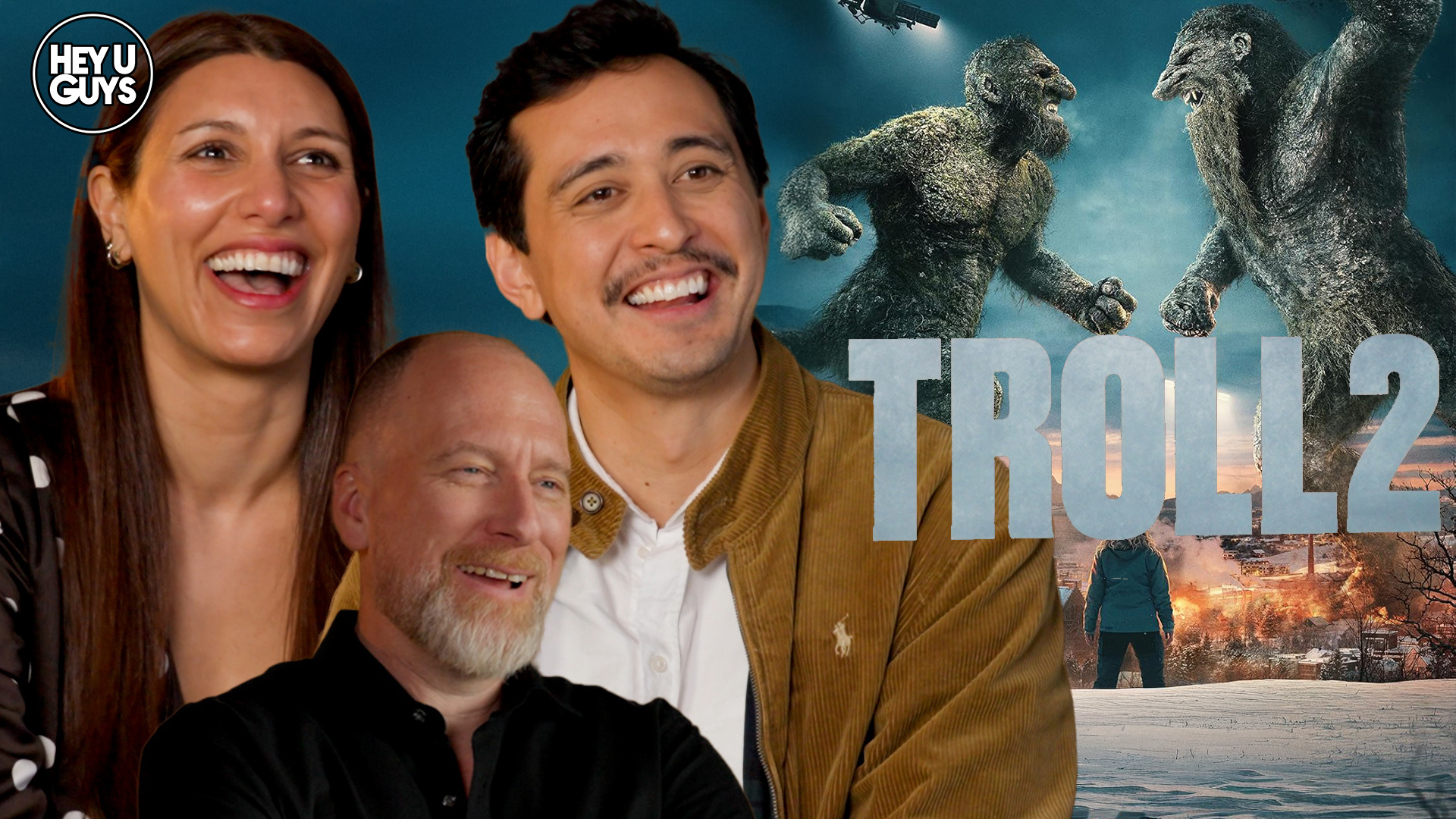Sara Khorami, Kim Falck & Roar Uthaug Talk Troll 2, Norwegian Folklore ...