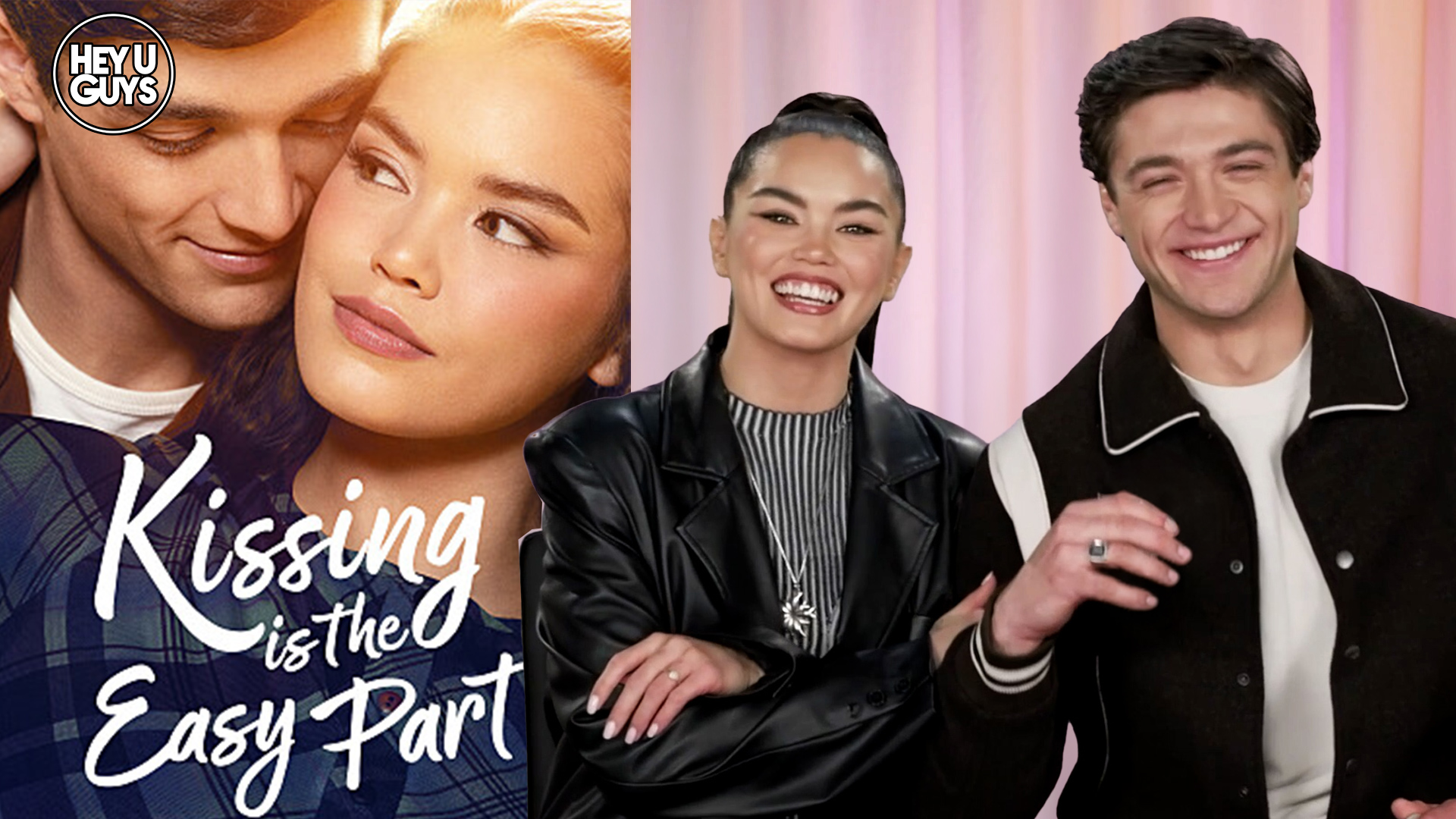 Asher Angel & Paris Berelc on Kissing is the Easy Part