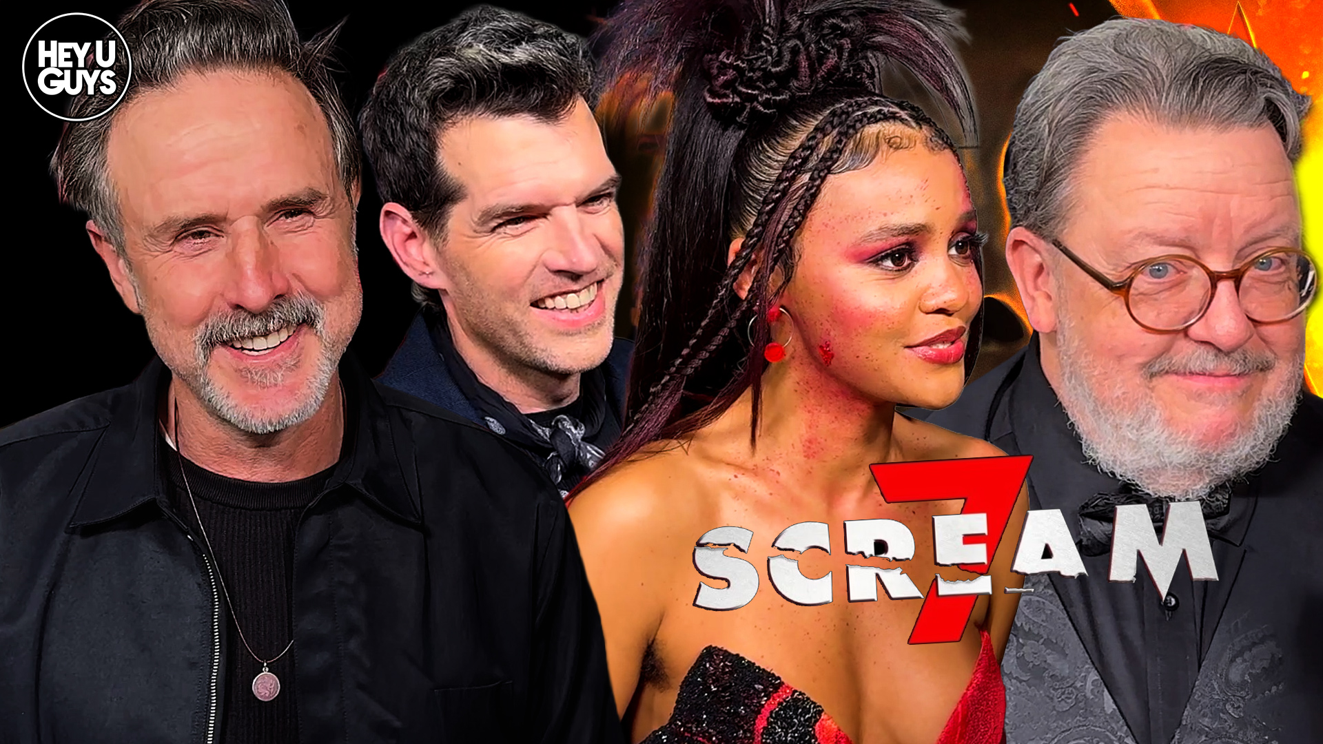 Scream 7 World Premiere Interviews: Ghostface Survival Tips & more ...