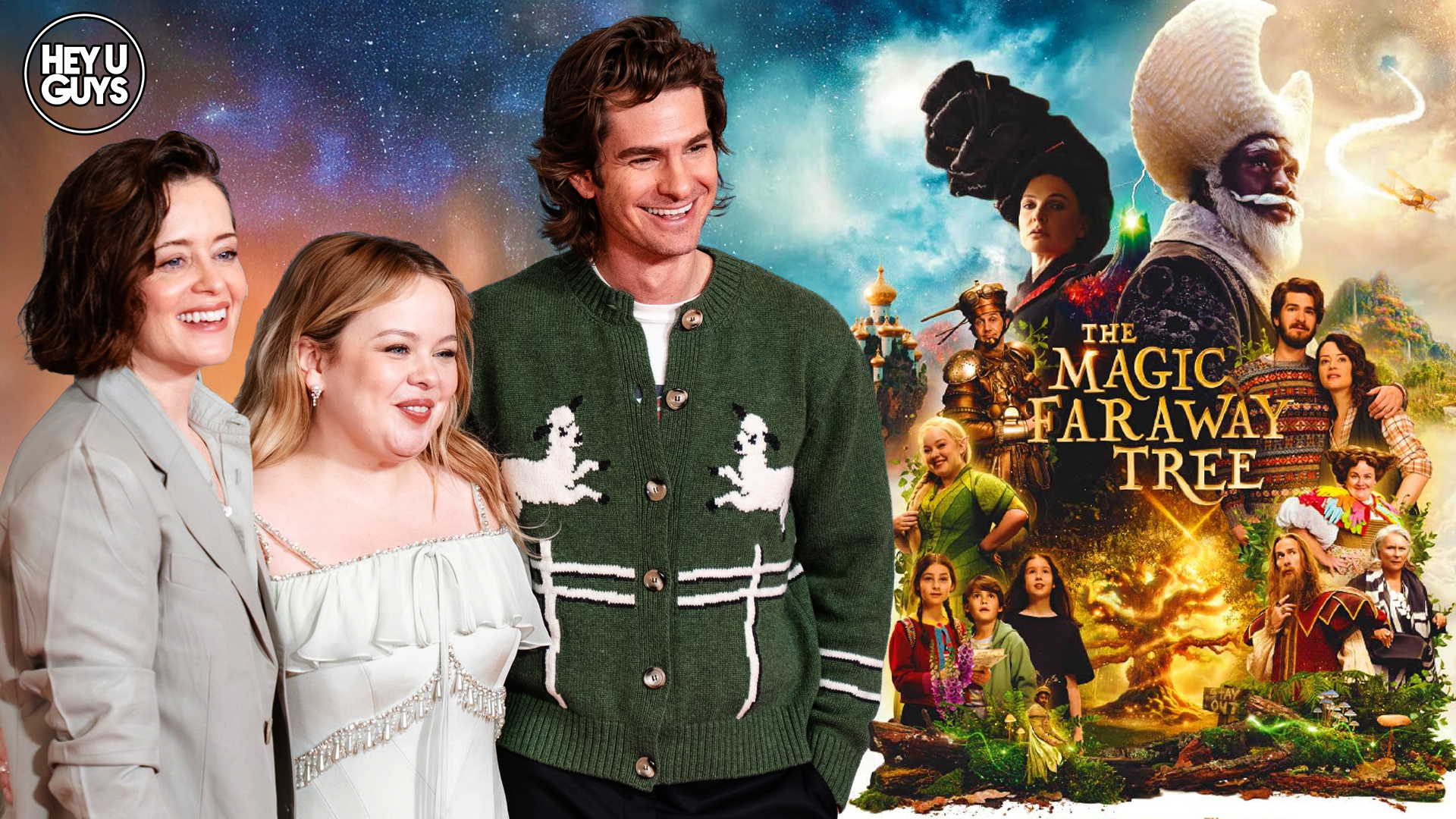 The Magic Faraway Tree UK Premiere Interviews: Andrew Garfield, Claire ...
